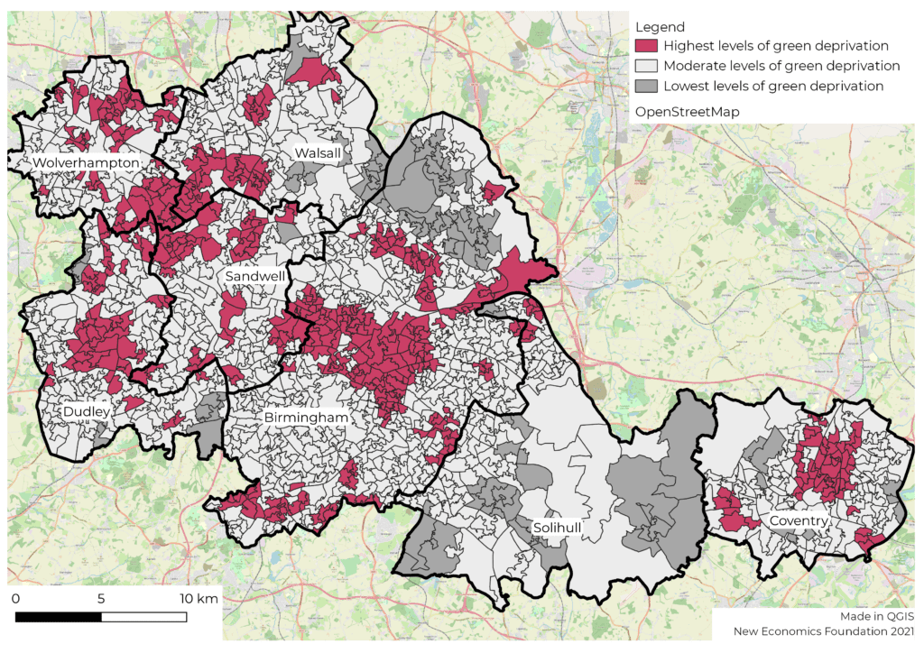 WMCA: Levelling up through green space access - NEF Consulting